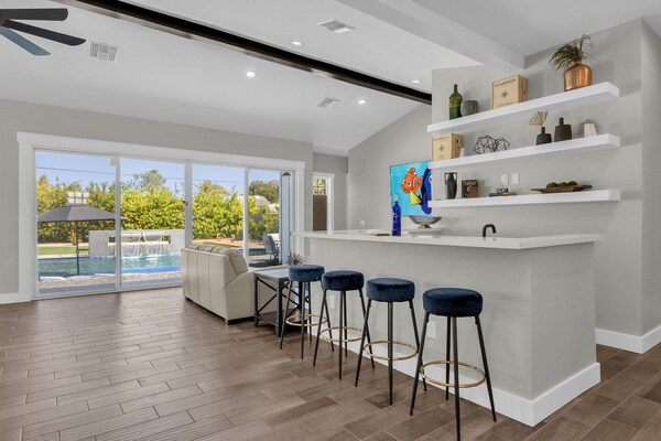 Modern Farmhouse Bliss: Spacious Retreat With Private Pool & Fun Backyard Oasis - Phoenix, AZ