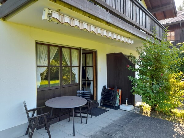 10-2 - Helle Ferienwohnung Für 4 Personen Mit Gartenzugang - Ferienwohnungen Im - Sulzberg