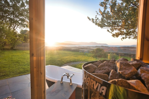 Seaside Sauna Escape At Ptarmigan Cottage - Skye