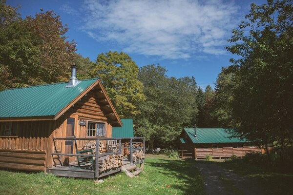 Cabin, Double, Bunkbed, Twin And Shared Bathroom - Maine