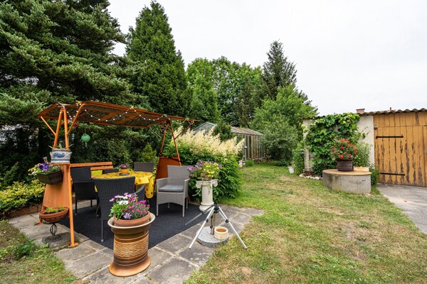 Ferienwohnung Im Grünen" Mit Gemeinschaftsgarten - Bad Muskau