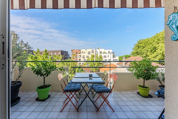 Appartement "Petitbuch" Avec Terrasse Privée, Wi-fi - Dune du Pilat