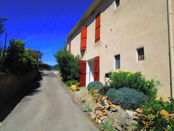 Homerez - Maison Champêtre à Tournissan Avec Grand Jardin - Lagrasse