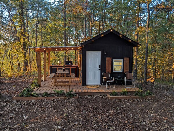 Private Off-grid Cabin On A Bluff - 야스퍼