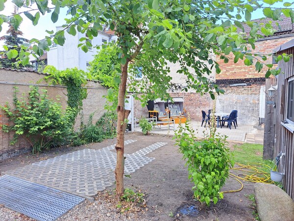 Altstadt-fairmietung Gartenblick 2. Og Rechts - Abc543 - Altstadt-fairmietung Whg. Gartenblick - - Wismar