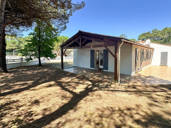 Villa Indép. 3 Chambres, 7 Pers, Proche Plage, Animaux Admis, Parking - Les Mathes
