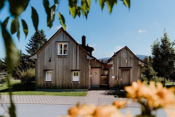 Chalet Dans Le Harz Avec Sauna & Vue Parc - Ilsenburg