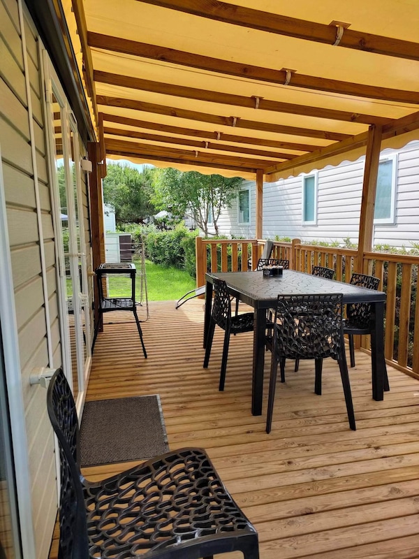 Location Mobil-home Tout Confort, Au Sein D'un Camping 4*, Le Lac Des Rêves. - Villeneuve-lès-Maguelone
