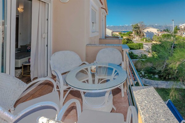 Apartment | Bis Zu 4 Personen | Klima, Sat-tv Und Wlan - Vir Insel, Kroatien