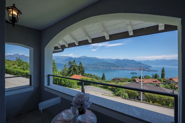 3½-room Corner Apartment With 2 Balconies And Wonderful Lake View - Verbania
