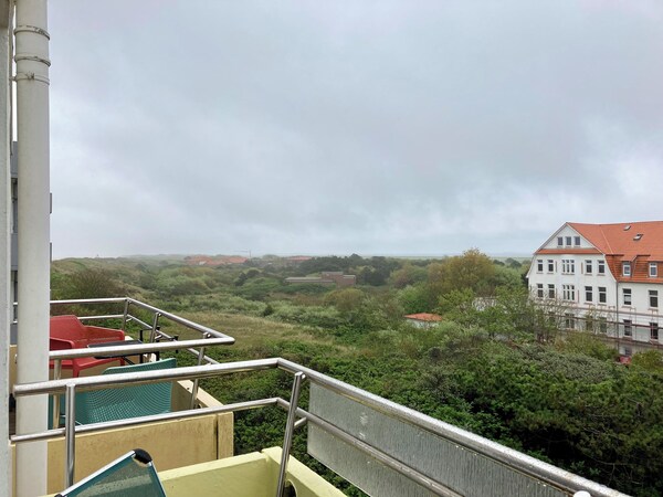 Südbalkon Mit Blick üBer Den Osten Der Insel - Wangerooge