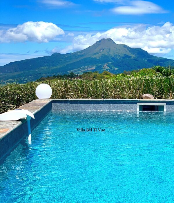 Villa Bèl Ti Vue Piscine Vue Mer Et Montagne Pelée - Le Morne Rouge