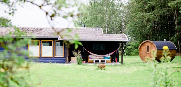 Nature Chalet With 45 M² & Private Sauna - Deggendorf