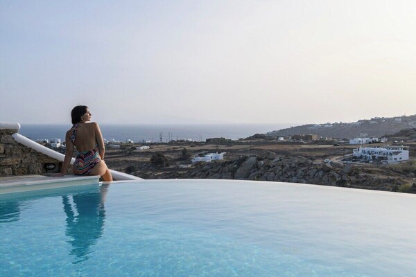 Deluxe One Bedroom Villa With Private Pool & Sea View - Mykonos