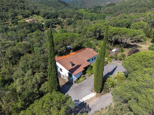Charming Home In A Green Valley. El Pigot. Tranquility, Nature & Private Pool! - Santa Coloma de Farners
