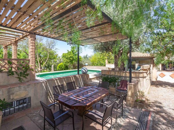 Bonita Casa Con Piscina Privada Y Terraza - Dúrcal
