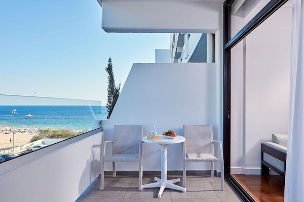 Family Room W/ Balcony & Side Sea View - Protaras