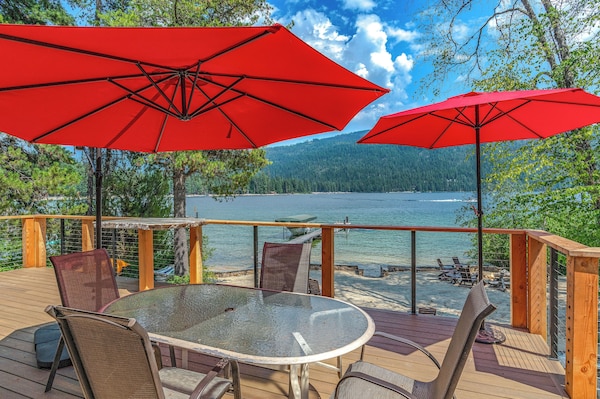 Lakefront Luxury On Priest Lake 4+bd/4bth Private Beach/dock/views, Sleeps 12+ - Priest Lake, ID