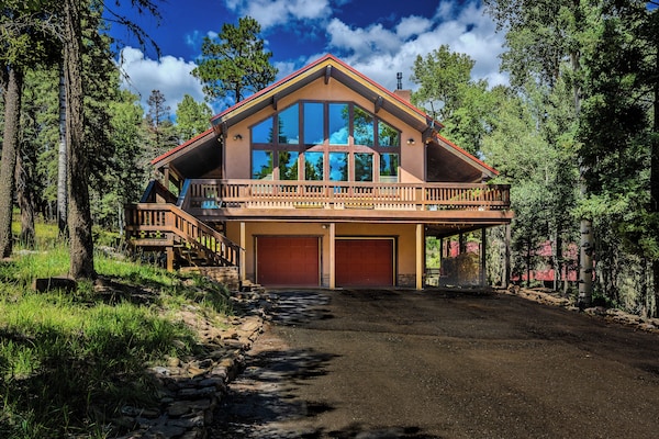 Renovated 5 Bedroom Cabin, Family Retreat, Sleeps 16, < 10 To Ski Resort, Sledding, Tubing - Angel Fire, NM
