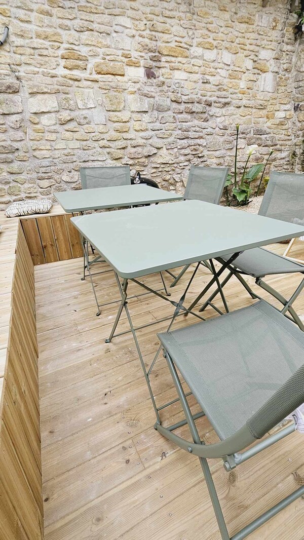 Apartment-l'hirondelle-komfort-ensuite Bad-terrasse - Département Calvados