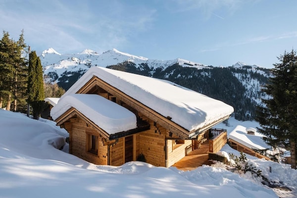 Chalet, View Panoramic, Terrace, Fireplace Or Stove, Ski Locker, 168m², La Clusaz - Saint-Jean-de-Sixt