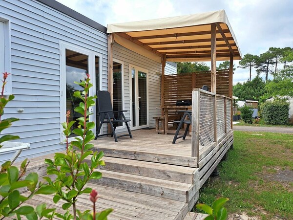 Mobil Home Au Cœur D'un Camping 5 éToiles - Vielle-Saint-Girons