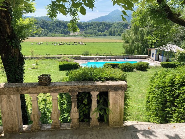 Maison De Maître Avec Piscine Au Calme En Royans Vercors - 12 Pers - Saint-Jean-en-Royans