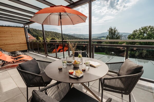 Arber Suite With Whirlpool And Sauna For 4 People With Two Bedrooms And Bathrooms - Bodenmais