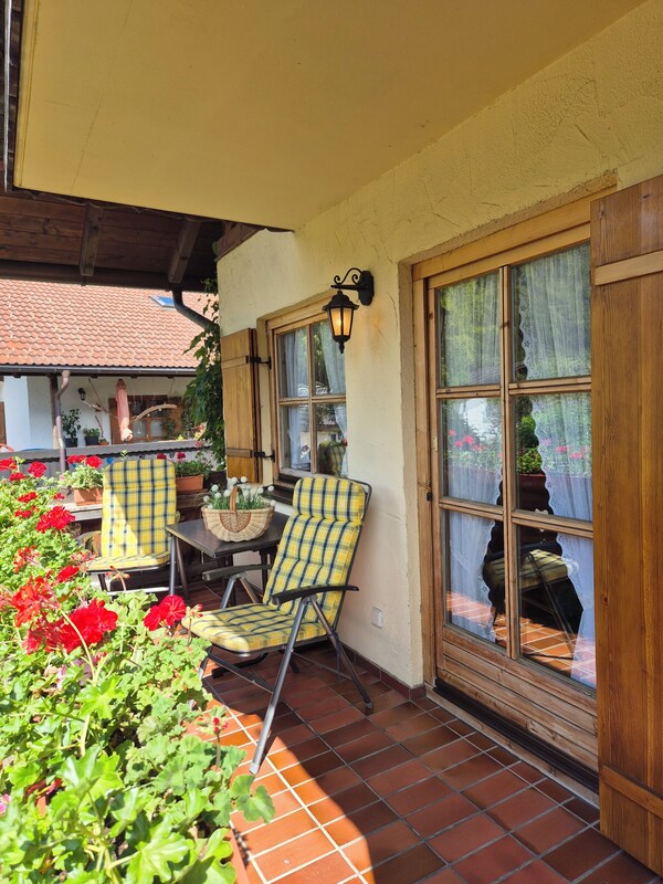 Gemütliche Einzimmer-wohnung Mit Blick Auf Die Berge - Ettal