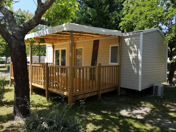 Camping 4 éToiles - Piscine  - Eebifd - Biscarrosse