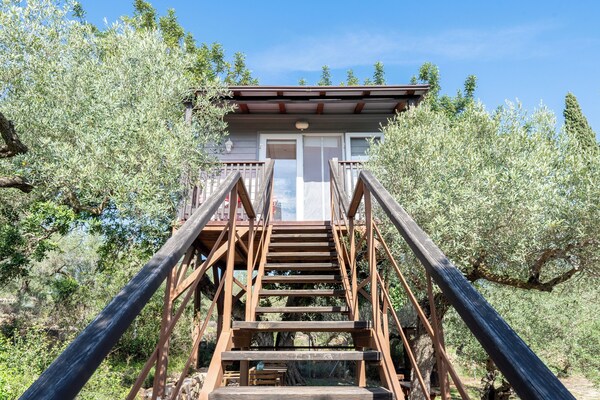 Cabaña 'Casa Arbol ' Con Vistas Al Mar, Piscina Compartida Y Wi-fi - Costa Dorada (España)