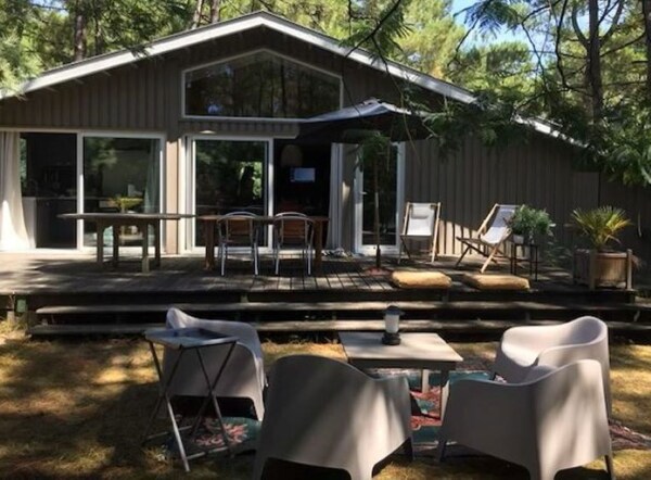 Chalet Dans Centre Naturiste Euronat Bord De Mer - Gironde