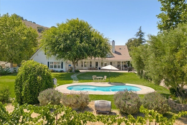 Family Friendly Pool, Walk To Restaurants! - Sanford Winery, Lompoc