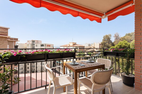 Apartment 'Bellavista Apartamento Marmen' With Sea View, Wi-fi And Air Conditioning - Málaga