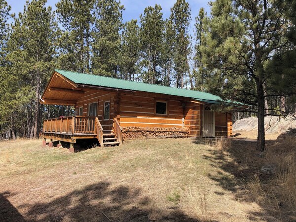 Log Cabin With Wifi In Quiet Community Above Custer. - Custer, SD