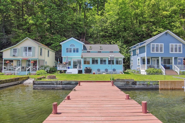 The 65th Step - Lakefront Cottage + Private Dock - Ithaca, NY