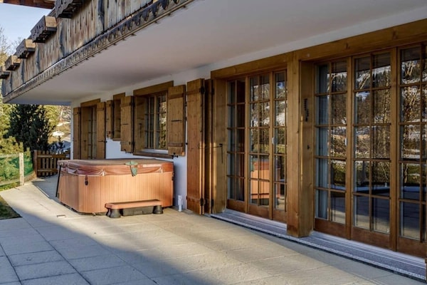 ÜPpiges Apartment Mit Sauna Und Whirlpool - Schönried