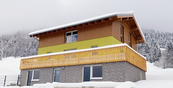 Ferienwohnung Mit Super-ausblick Im Neubau - Balderschwang