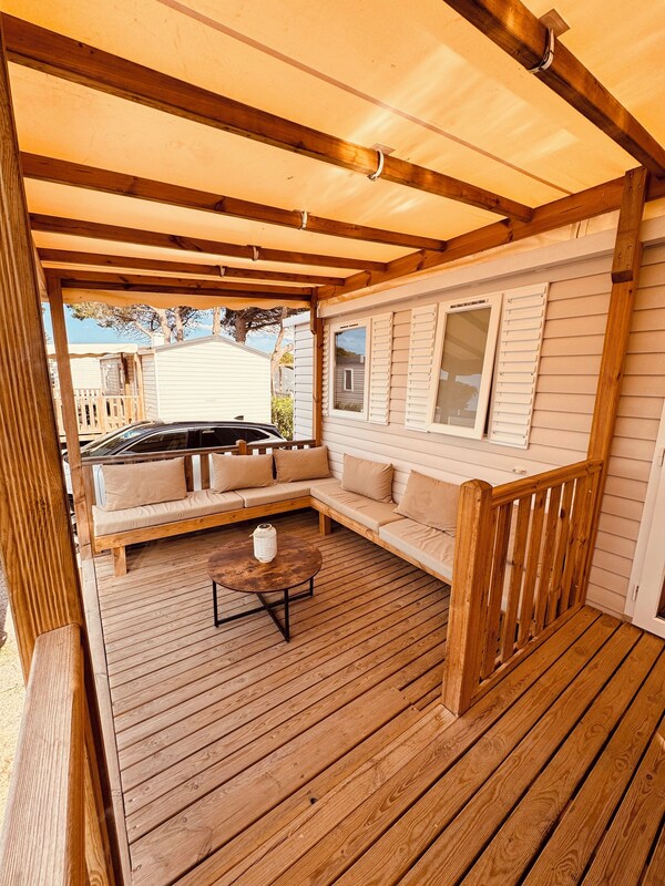 Mobilhome Luminosa 41m2 - Camping 4* Mar Estang  Canet-en-roussillon - Canet-en-Roussillon