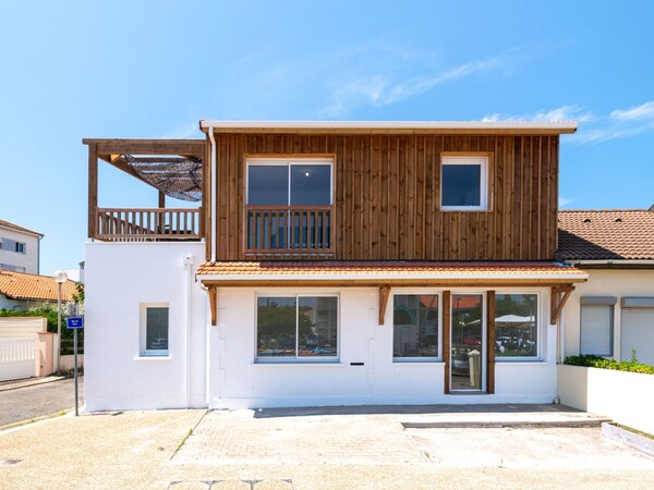 Bel Appartement Pour 6 Personnes Avec Climatisation, Wifi, Tv Et Balcon - Mimizan