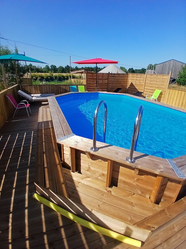 Chalet Campagne Vue Sur La Campagne - Sarthe
