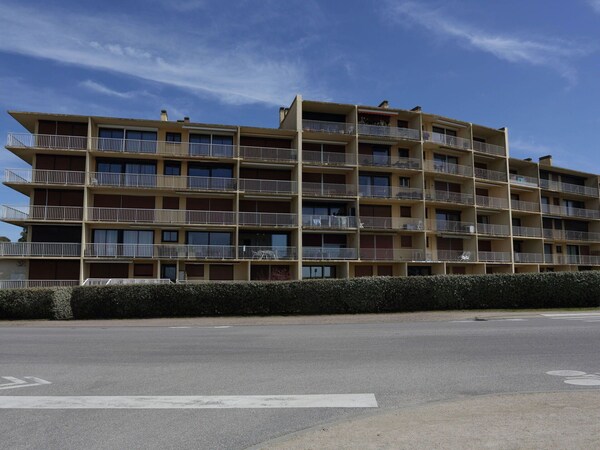 Bel Appartement Pour 3 Personnes Avec Wifi, Tv, Balcon, Animaux Admis Et Parking - Plage de Saint-Nazaire