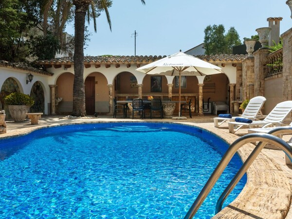 Belle Maison De Vacances Privée Avec Climatisation, Piscine Privée, Wifi, Patio Et Parking - Llançà