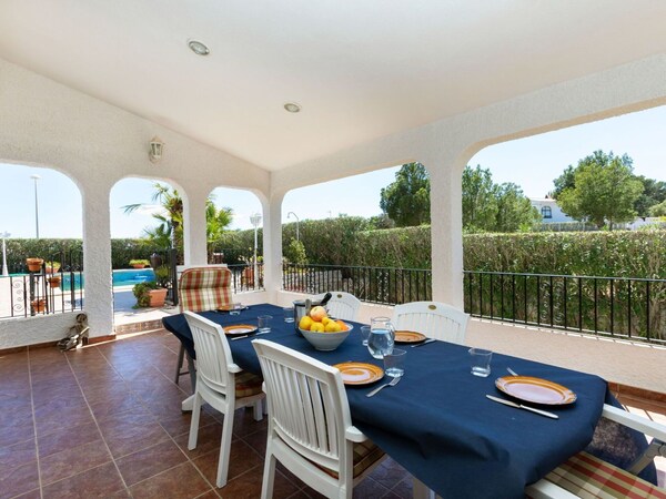 Maravillosa Casa De Vacaciones Privada Con Wifi, A/c, Piscina Privada, Tv, Terraza Y Aparcamiento - Peñíscola