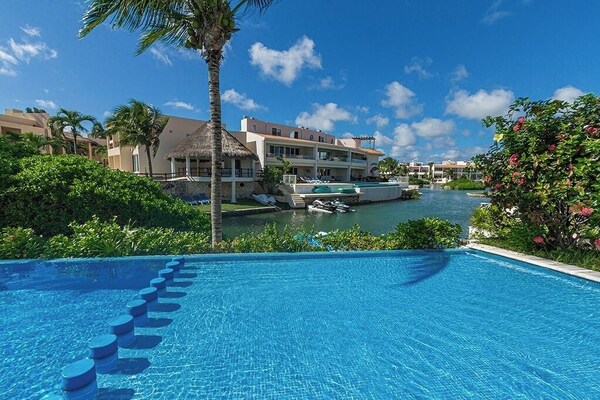 2br Apt With Lagoon View In Puerto Aventuras - Puerto Aventuras