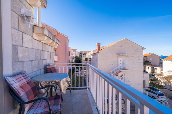 Apartments Senjo - One Bedroom Apartment With Balcony With Sea View (Apartman 1) - Cavtat