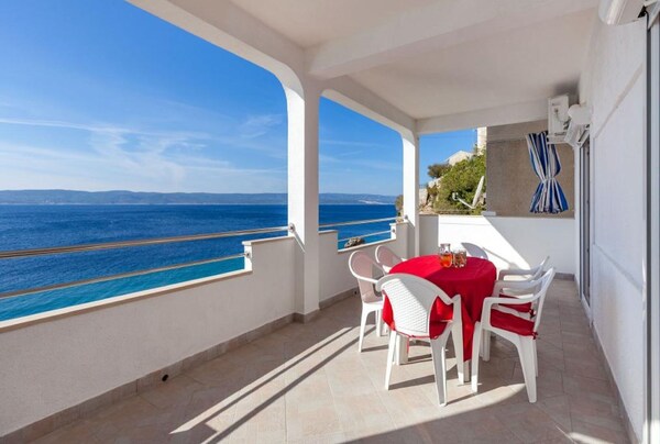 Apartments Nena (St) - Two Bedroom Apartment With Terrace And Sea View (A3) - Brela