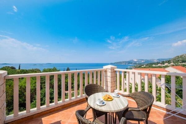 Villa Panorama Dubrovnik (A1) - Deluxe One Bedroom Apartment With Terrace And Sea View - Cavtat