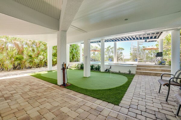 Pool/spa - Bean Point Retreat By Seabreeze Vacation - Bean Point Beach, Anna Maria