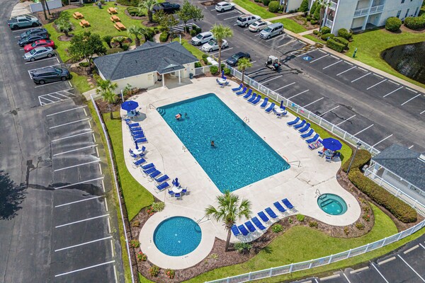 King Bed - River Oaks Golf Club W/d, Pool, Hot Tub Clean! - Myrtle Beach, SC